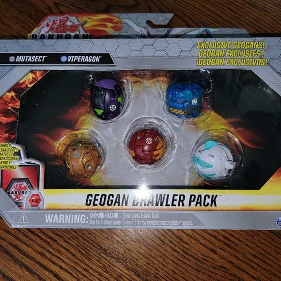 Bakugan | Toys | Bakugan Geogan Brawler 5pack Exclusive Mutasect And ...